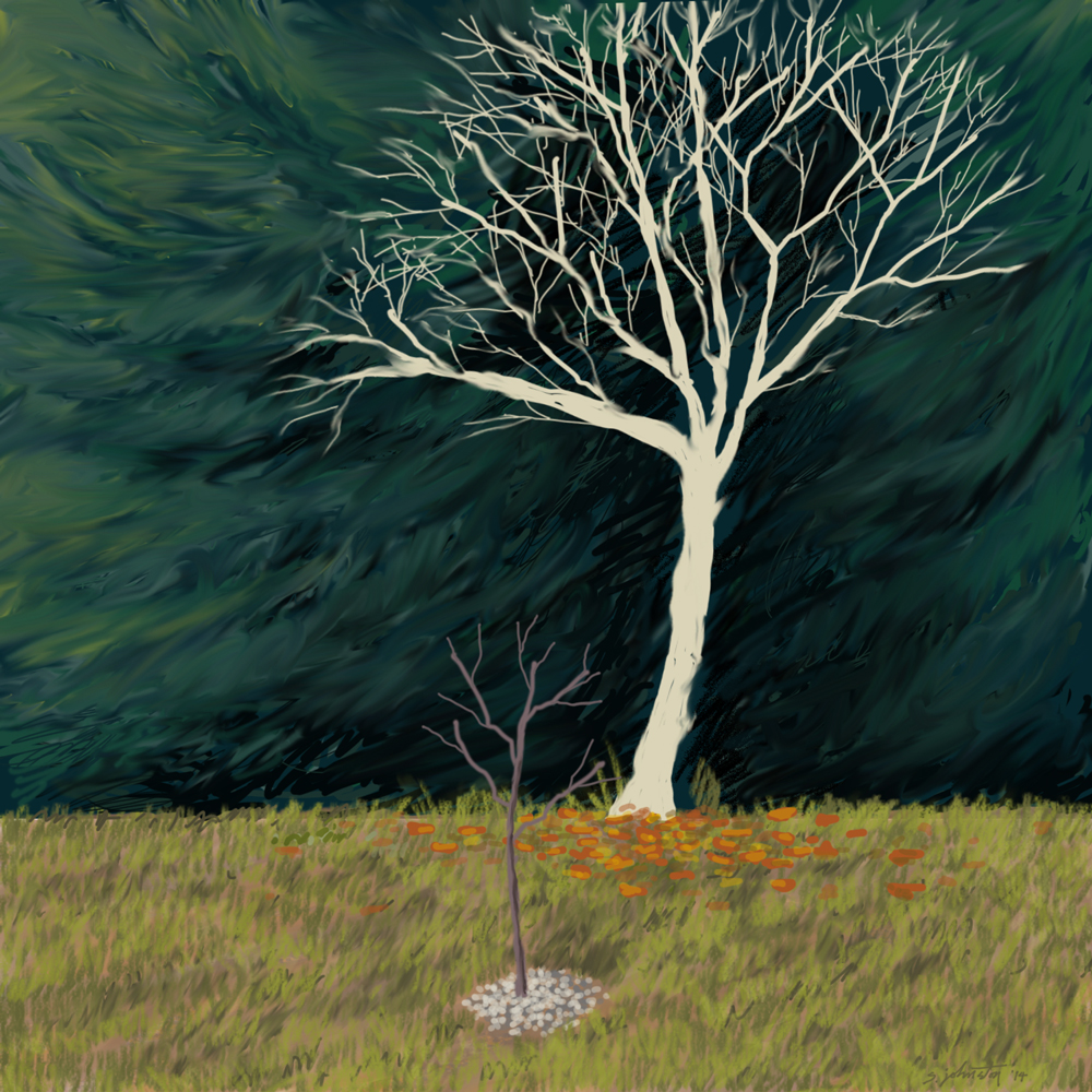 Digital Tree | art by skip johnston